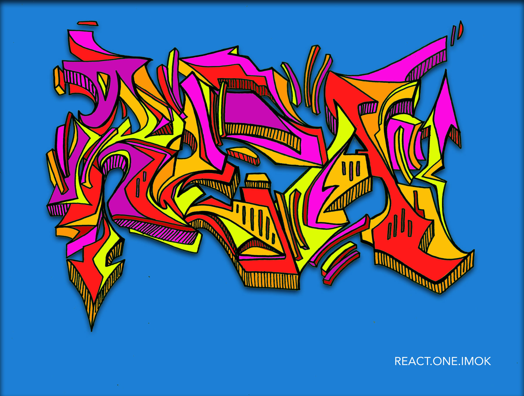 This is the Most Complicated Graffiti Outline I’ve Done in Forever ...